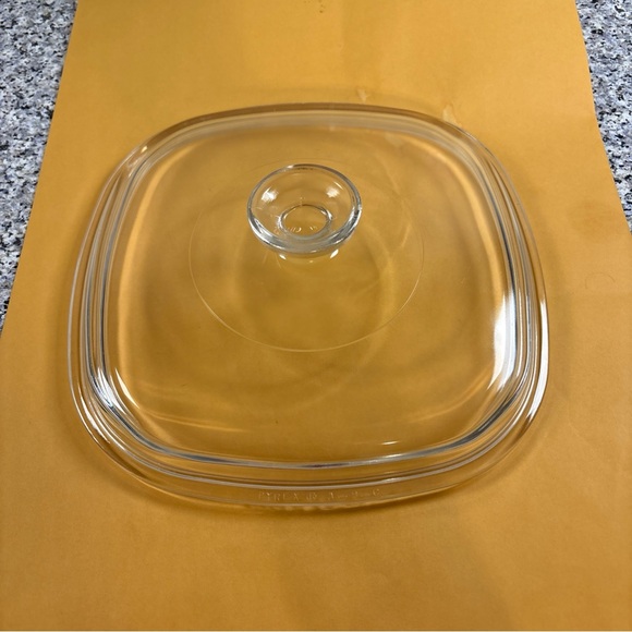 Pyrex | Kitchen | Pyrex Square Clear Glass Lid A96 | Poshmark